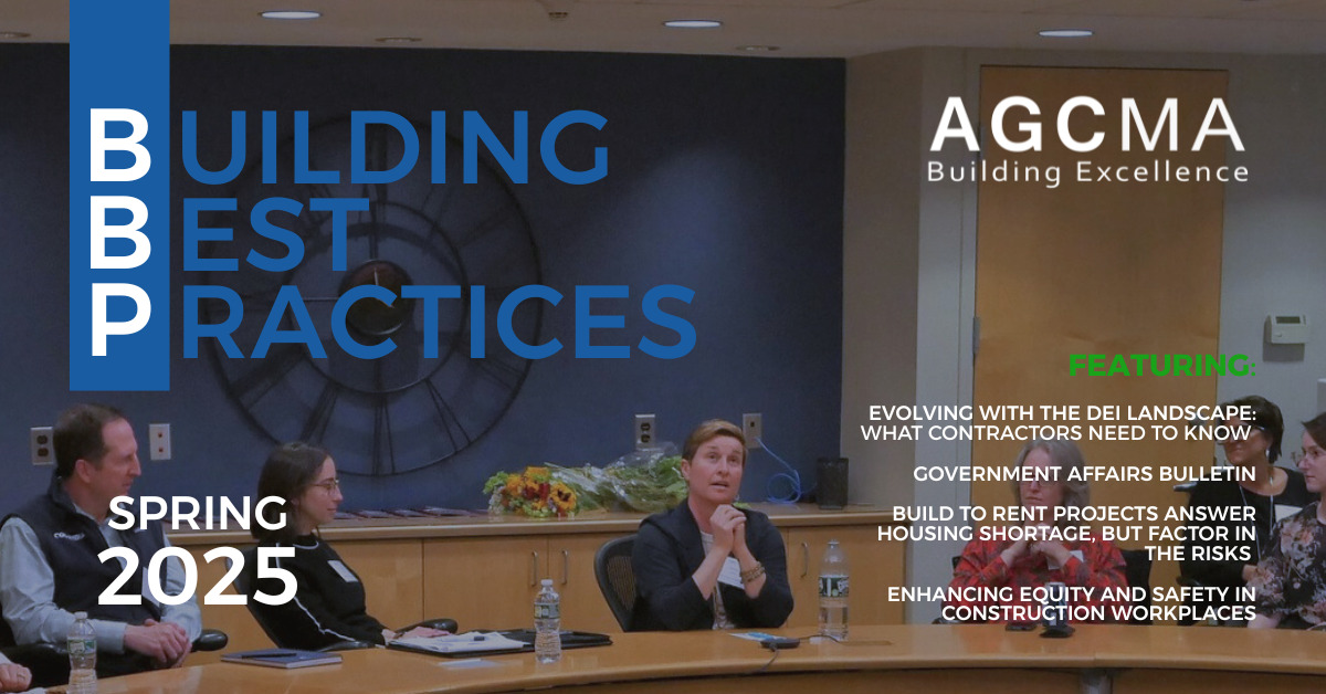 Building Best Practices - AGC MA - Associated General Contractors of MA